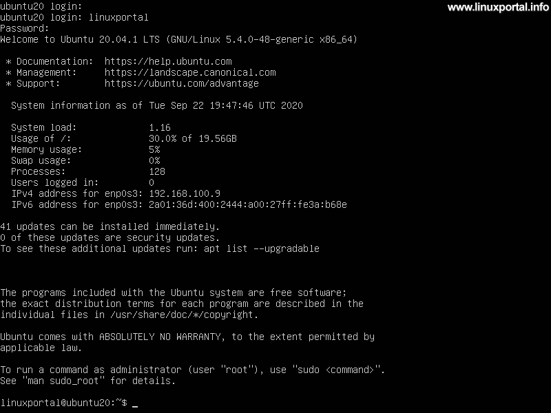 Ubuntu 2004 Lts Focal Fossa Minimal Server Installation Page 2