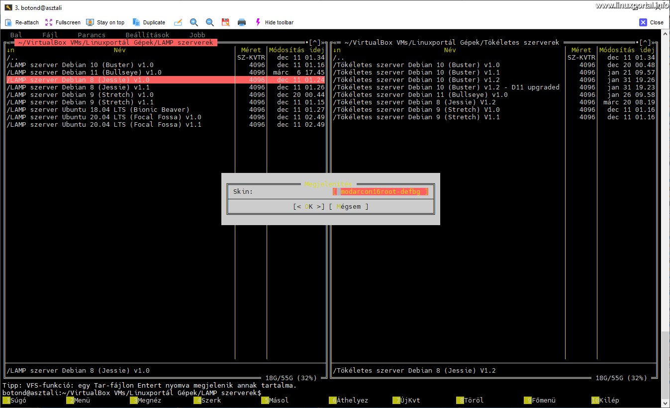 Midnight Commander (mc) | Linux portal