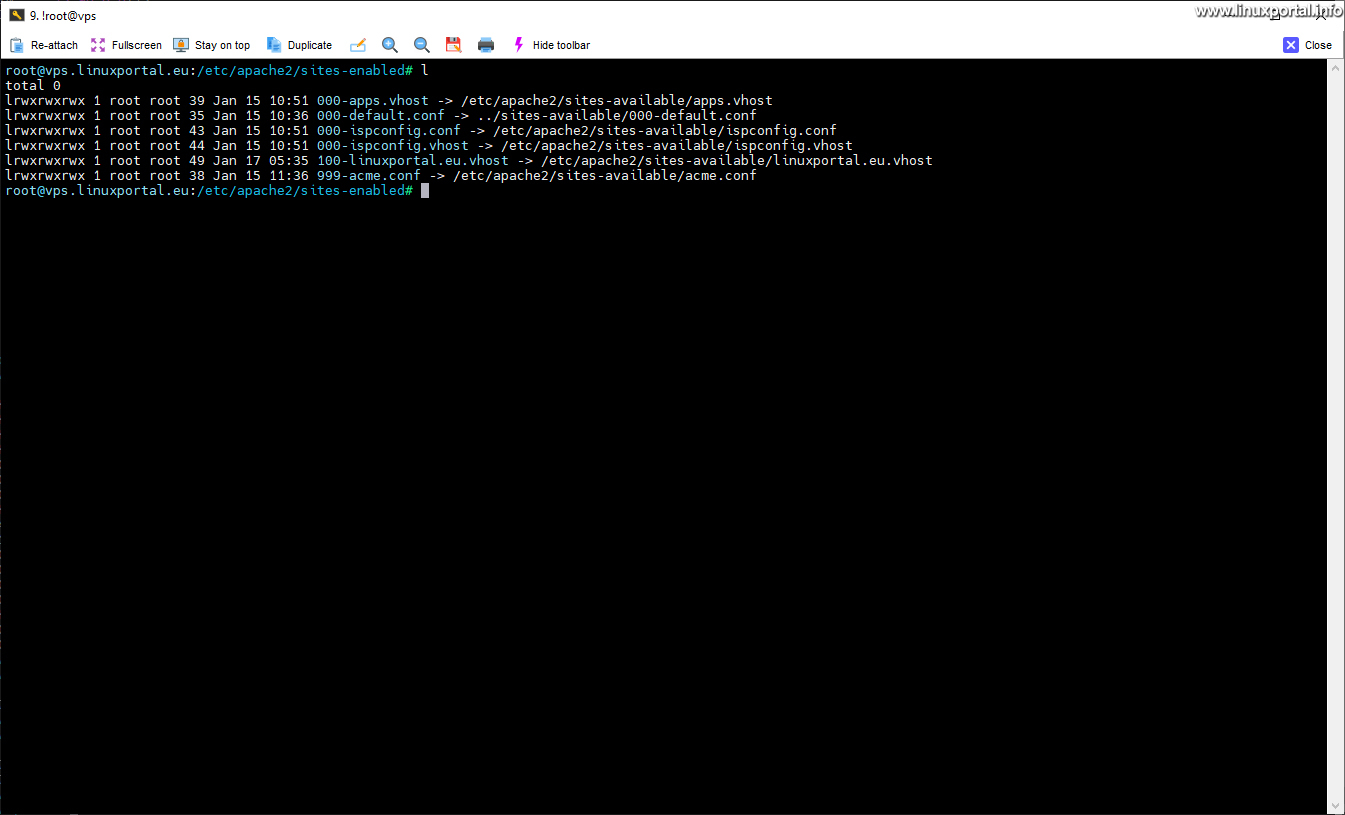 How To Set The Default Web Page On Our Ispconfig Server So That The Apache2 Debian Default Page